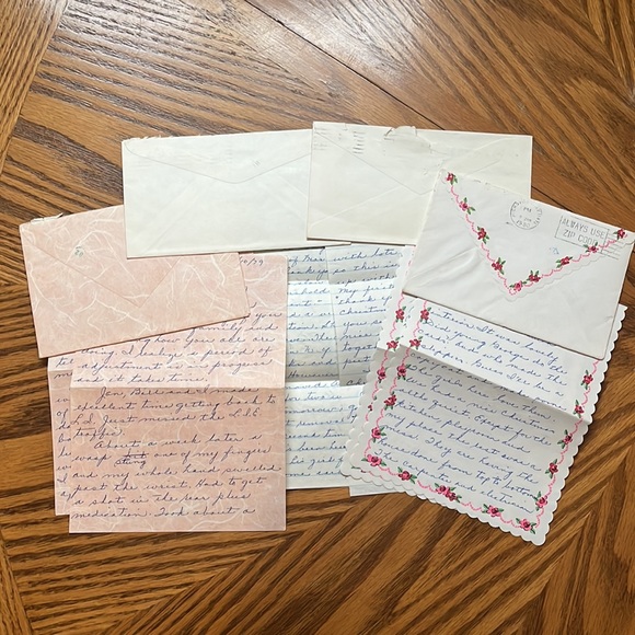 Vintage | Other | Vtg Ephemera Handwritten Letters Cursive From Aunt To ...